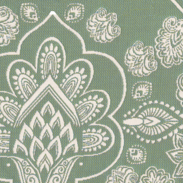 Henna Paisley Hedges Fabric 3Beaches Textiles Reversible Fabric ...